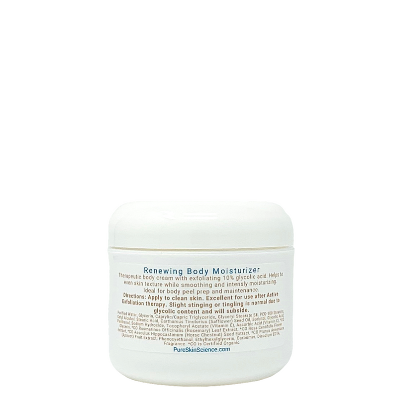 Renewing Body Moisturizer – Pure Skin Science